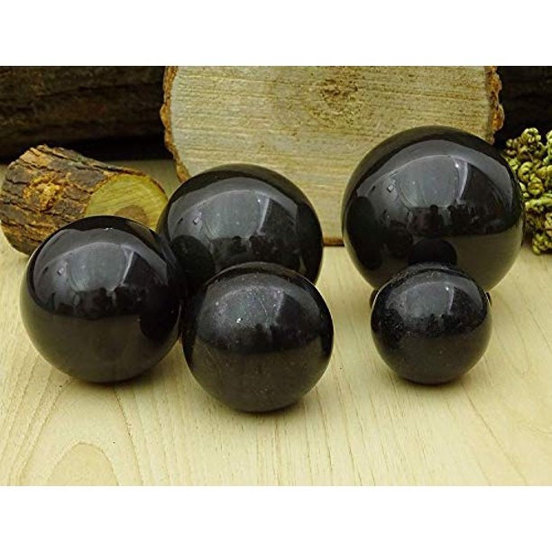 Black Tourmaline Sphere, Tourmaline Crystal Sphere, Tourmaline Ball ...