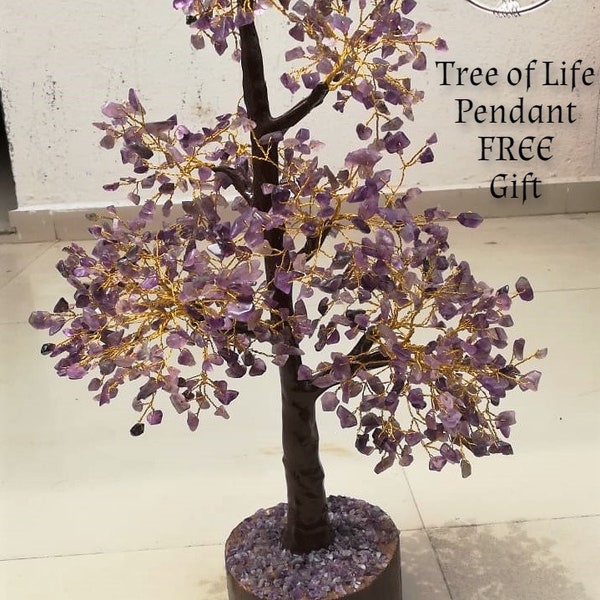 Amethyst Money Tree - Etsy