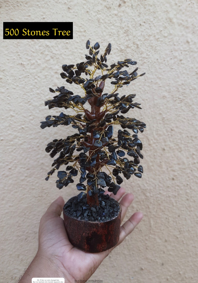 Black Tourmaline Tree Natural Black Tourmaline Tourmaline - Etsy