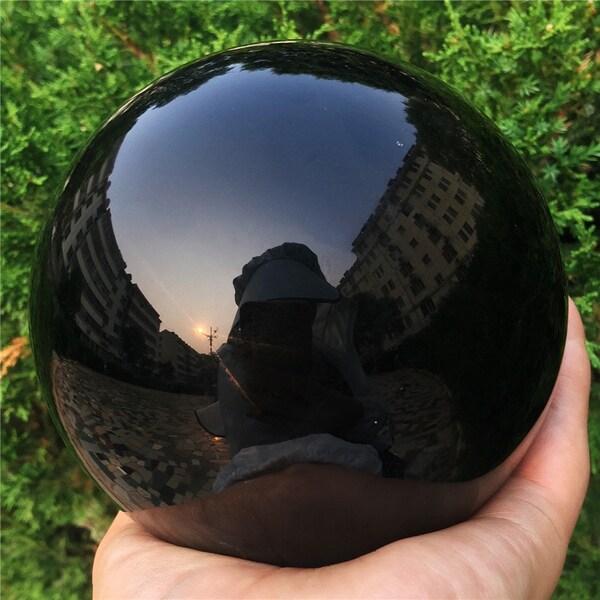 Large Crystal Ball - Etsy