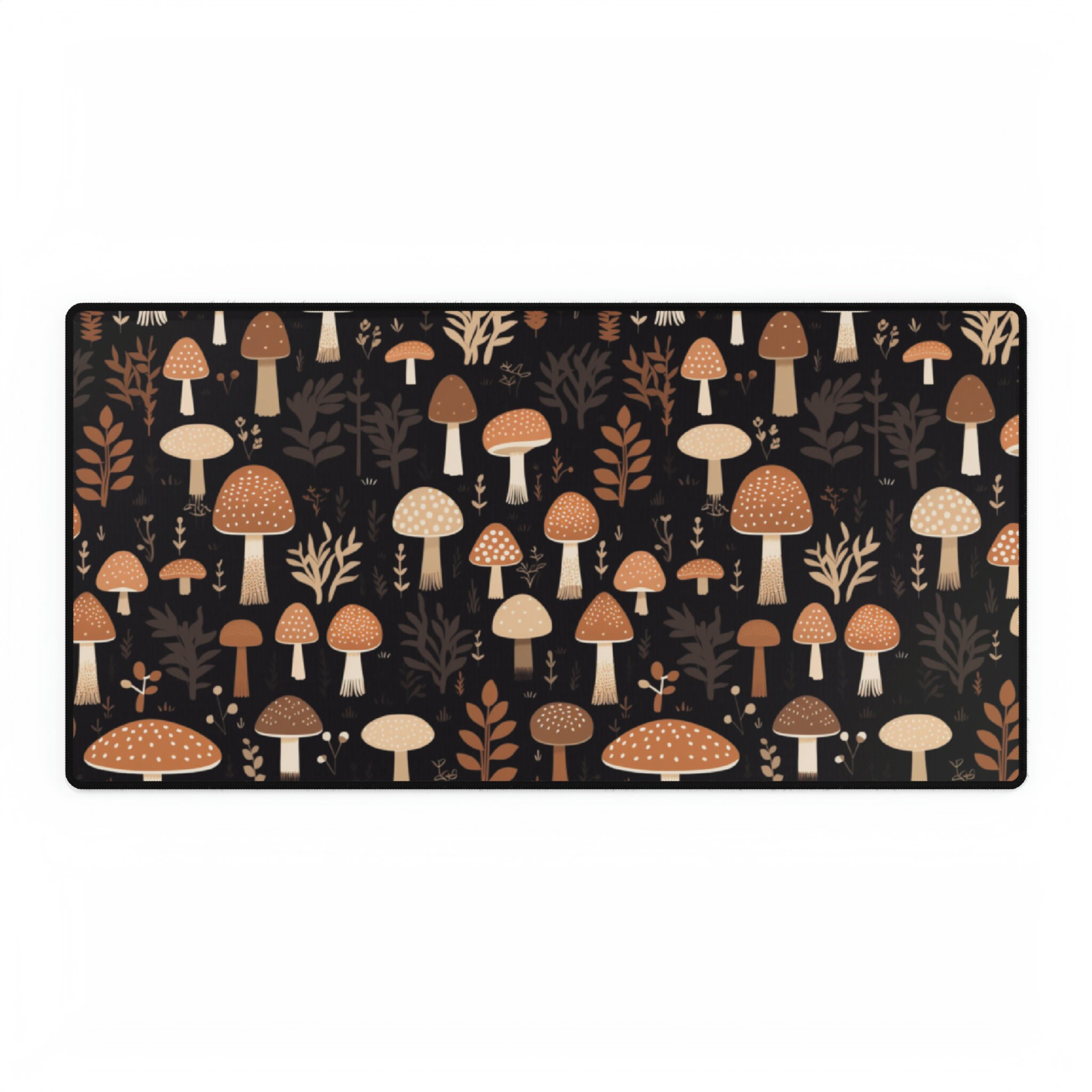 Mushroom Cottagecore Desk Mat, Gaming Mouse Pad Large, Mousepad With ...