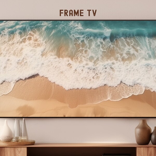 Aerial Ocean View Waves - Etsy