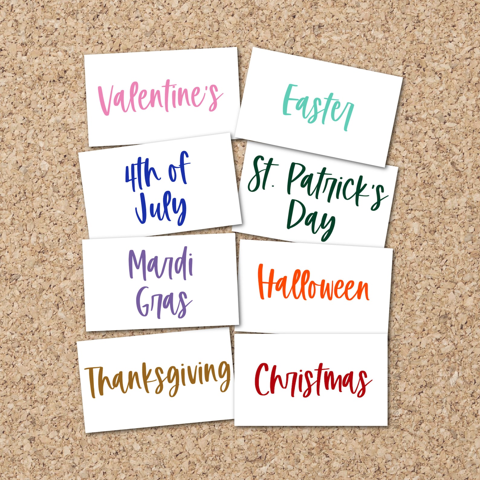 Holiday Storage Labels Home Organization Labels Storage Tote - Etsy