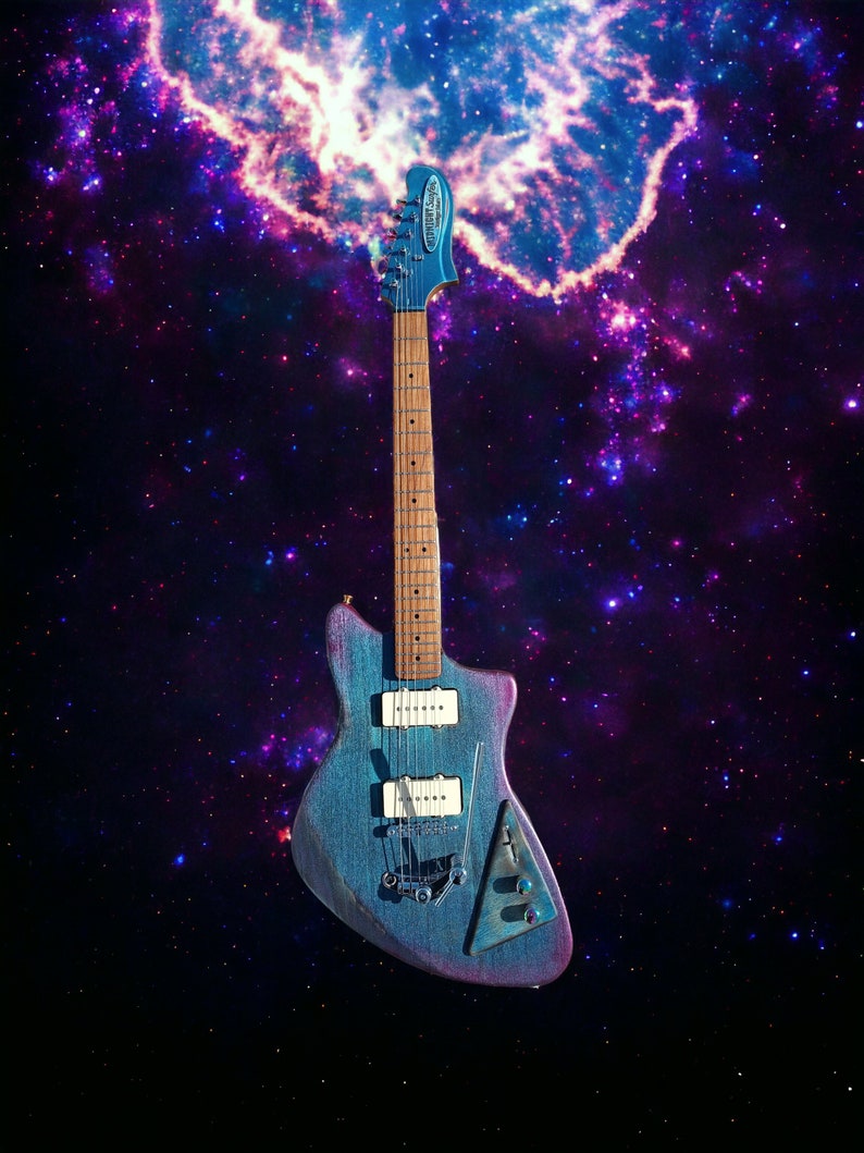 AVALAIBLE Midnight Surfer Jateora Surf Guitar - Etsy