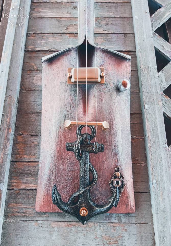 PREORDER Underworld Navy Relic Shovel Guitar - Etsy