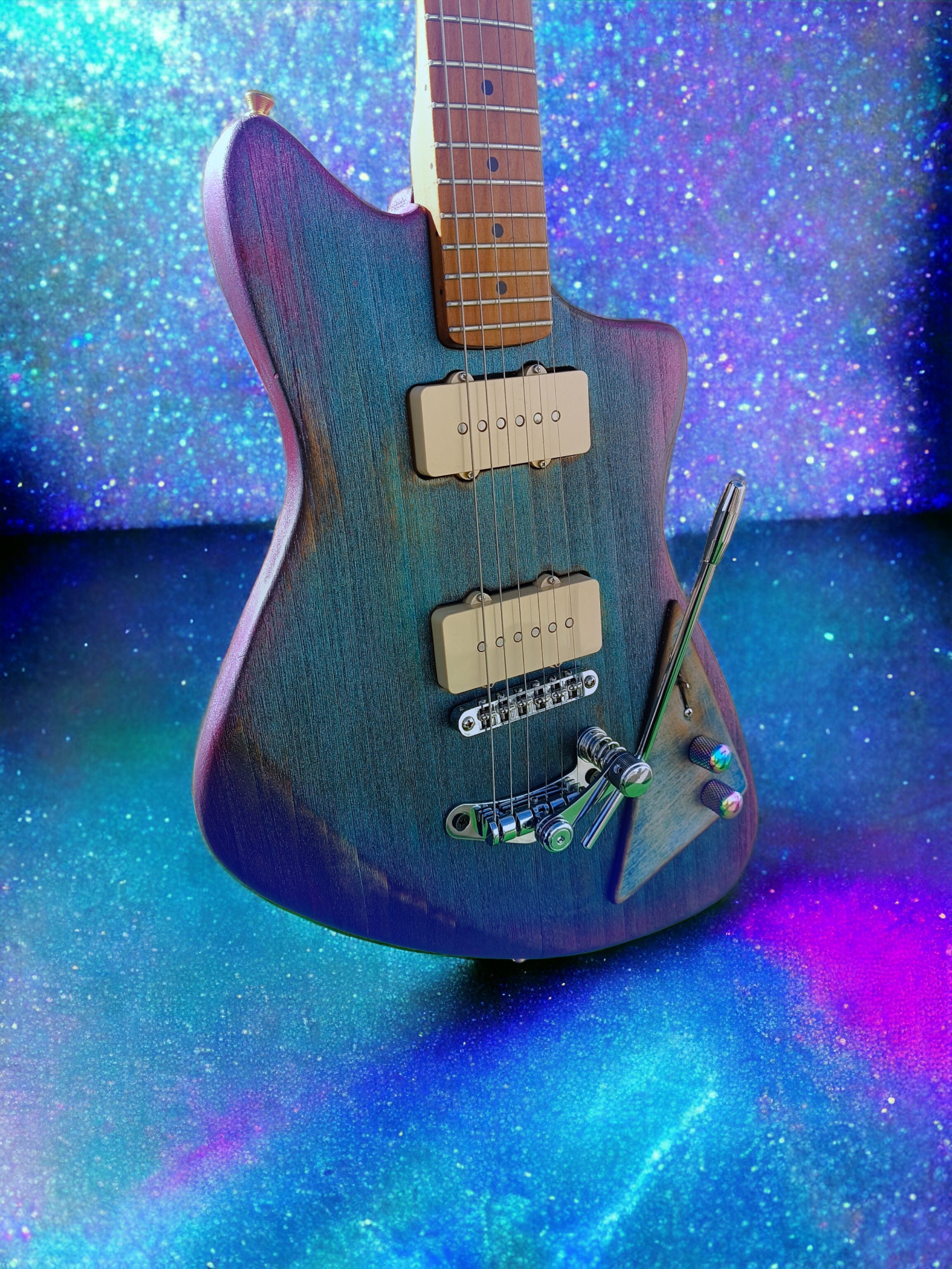 AVALAIBLE Midnight Surfer Jateora Surf Guitar - Etsy