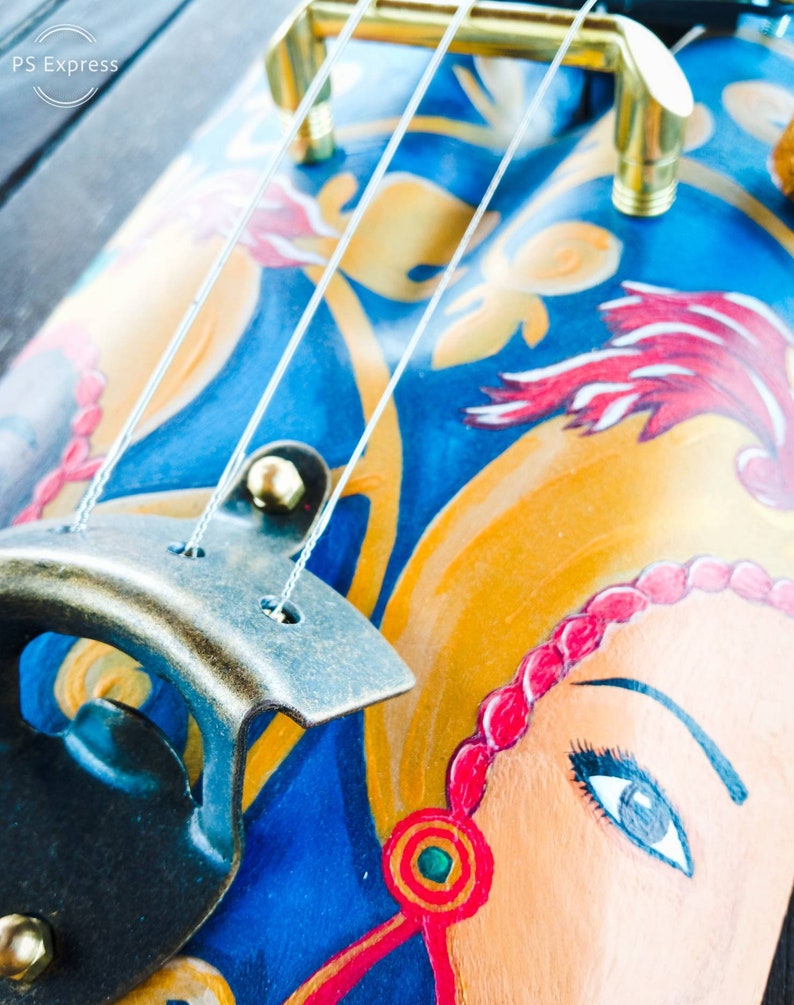 PREORDER - Palermo - Custom Handpainted Shovel Guitar - Etsy