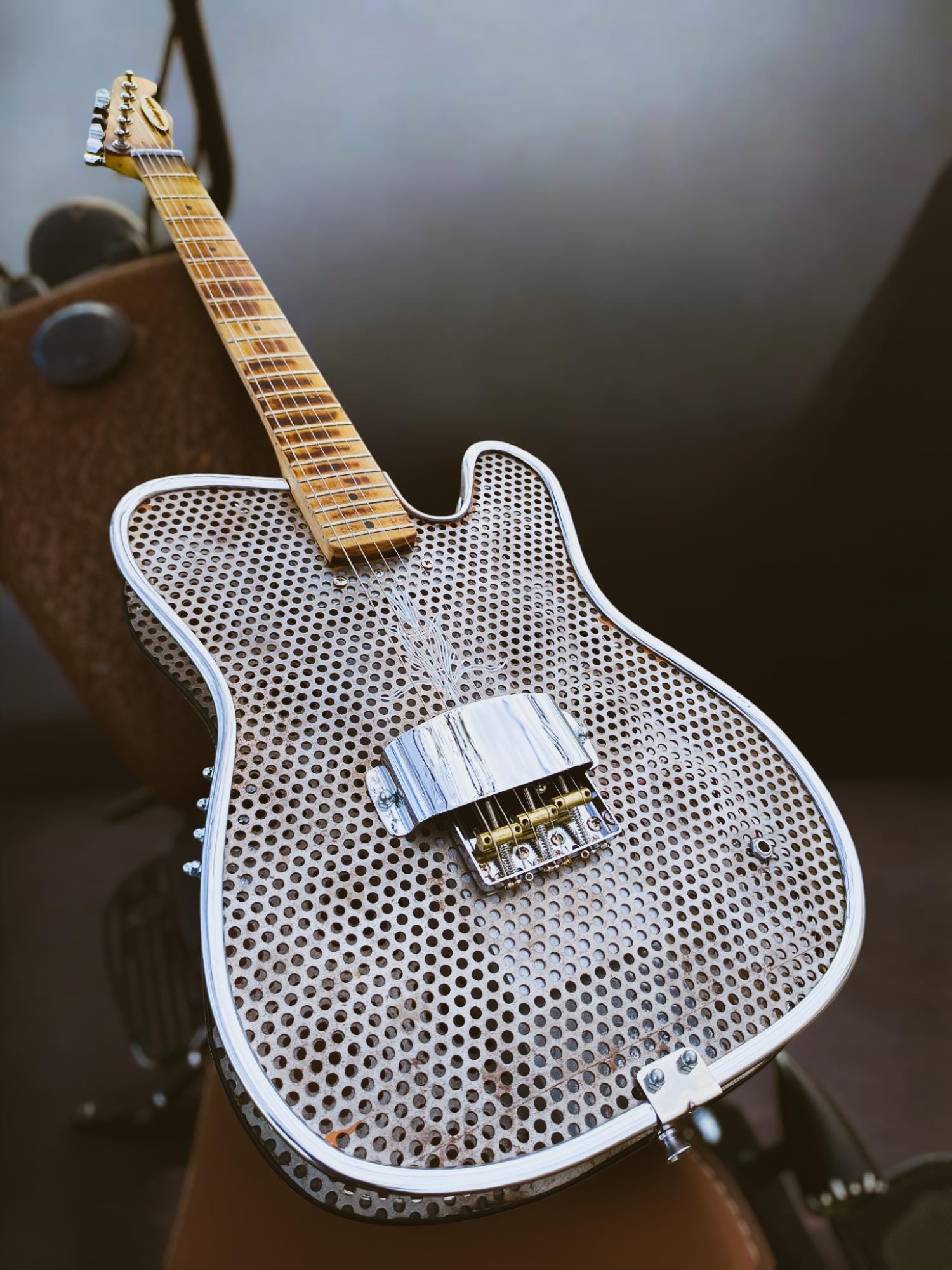 MADE TO ORDER - Handmade - Steel T - Steel Esquire Tele Guitar - Etsy UK
