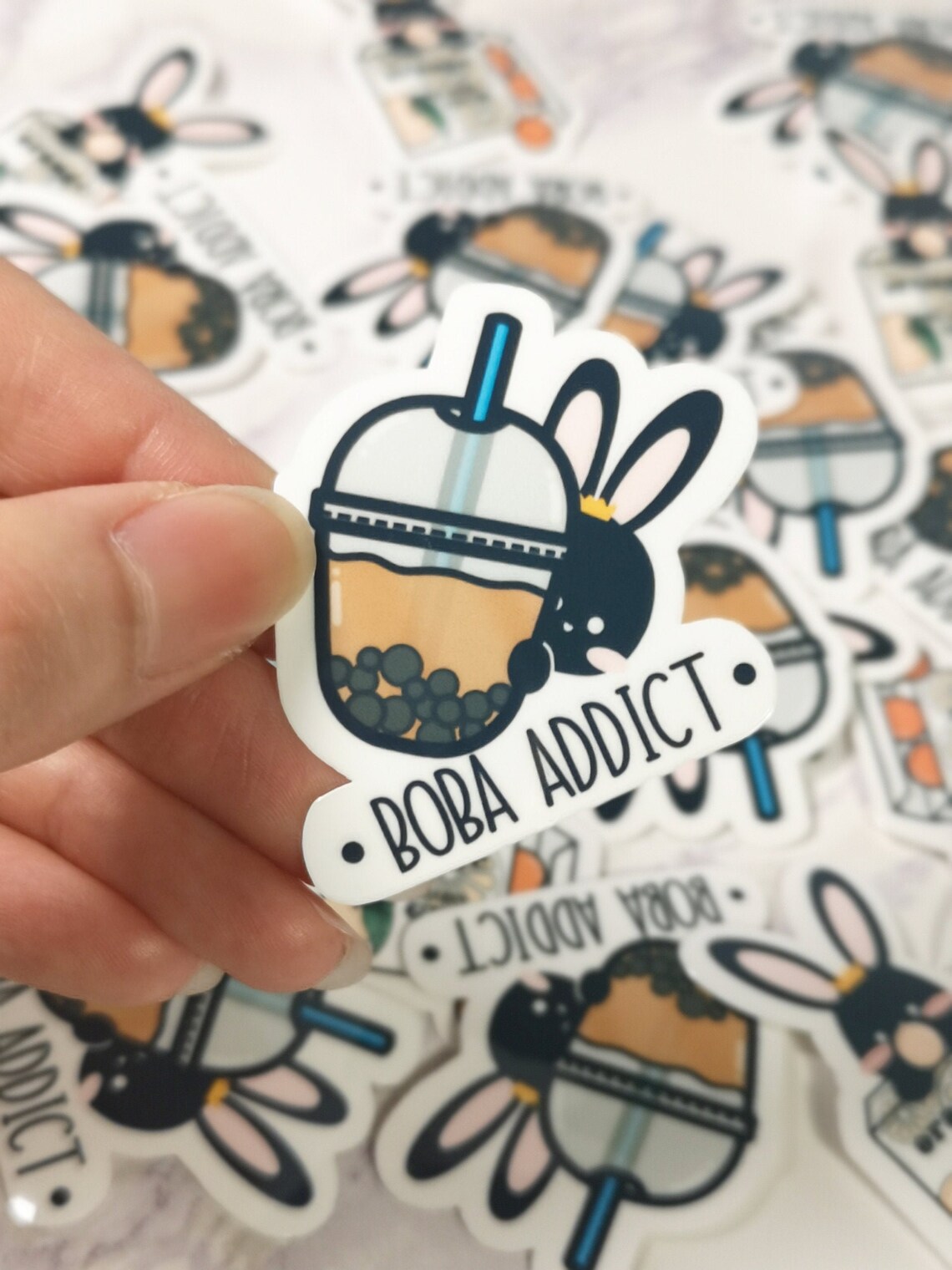Boba Addict bubble tea boba asian drinks asian | Etsy