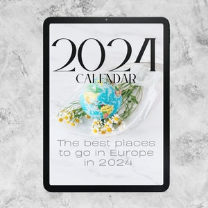 Wanderlust Calendar Collection - Etsy