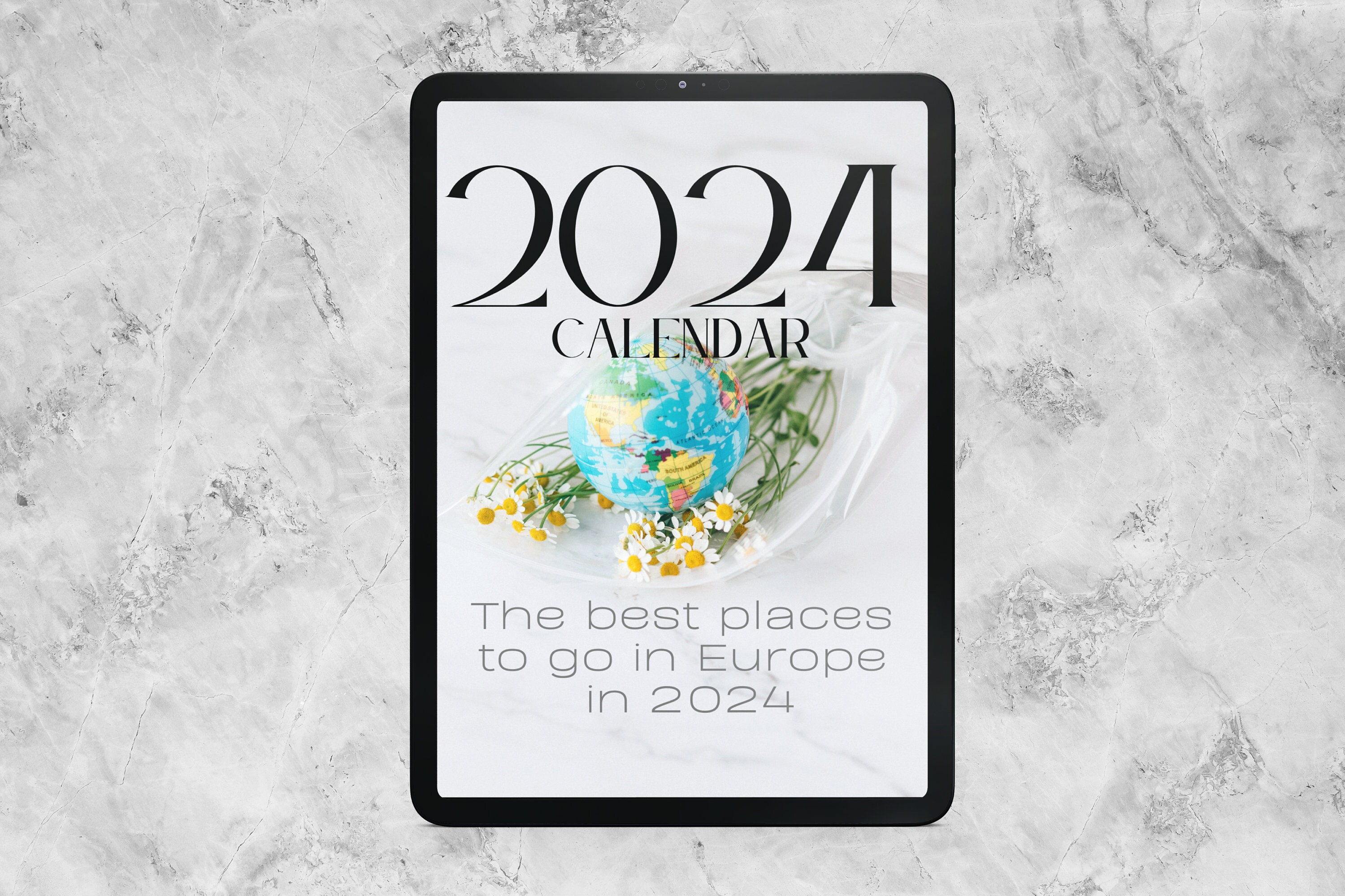 Wanderlust Calendar Collection - Etsy