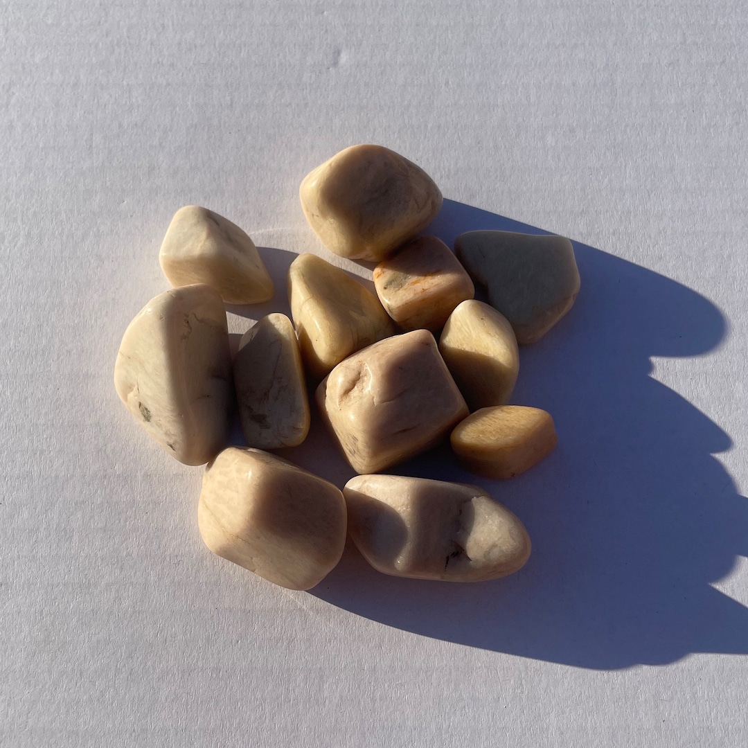 Tumbled Peach Quartz - Etsy