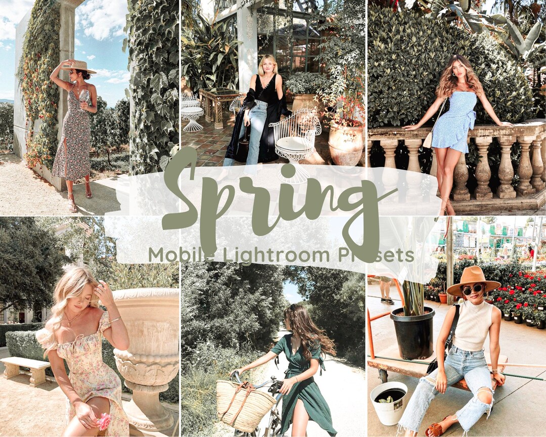 Mobile Lightroom Presets, Spring Preset, Vintage Presets, Vsco Filters ...