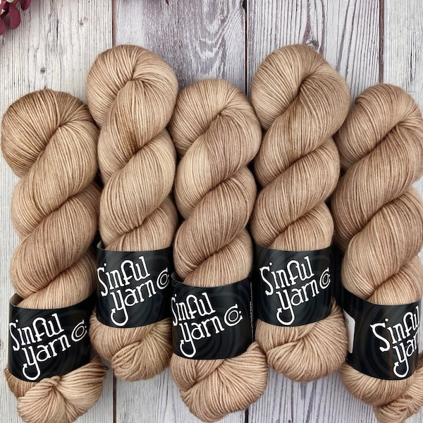 Tan Yarn - Etsy