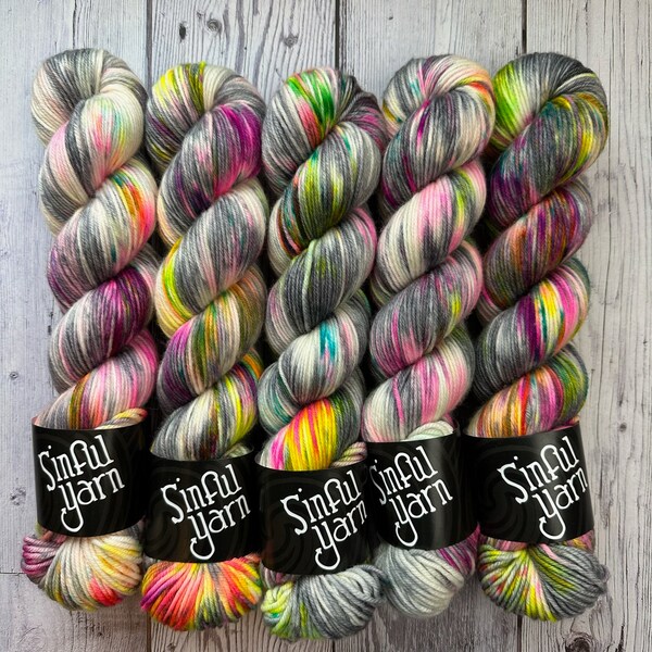 Rainbow Yarn - Etsy