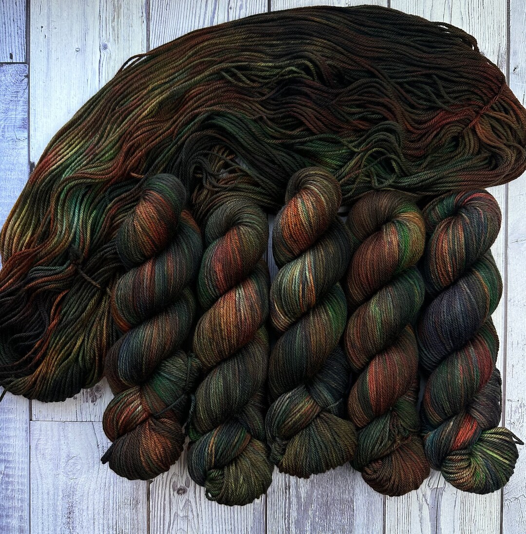 All Too Well | Hand Dyed Yarn | Colorful Yarn | Merino Wool | Small ...