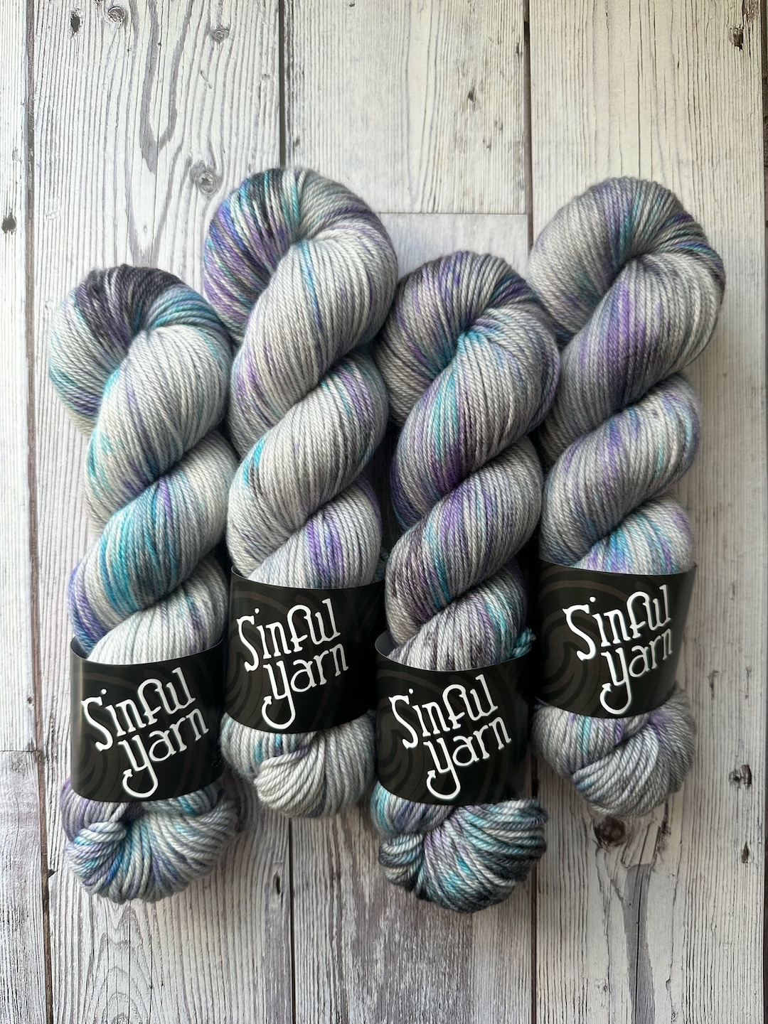 Bodacious | Knitting Yarn | Light Weight Hand Dyed Yarn | Merino Wool ...