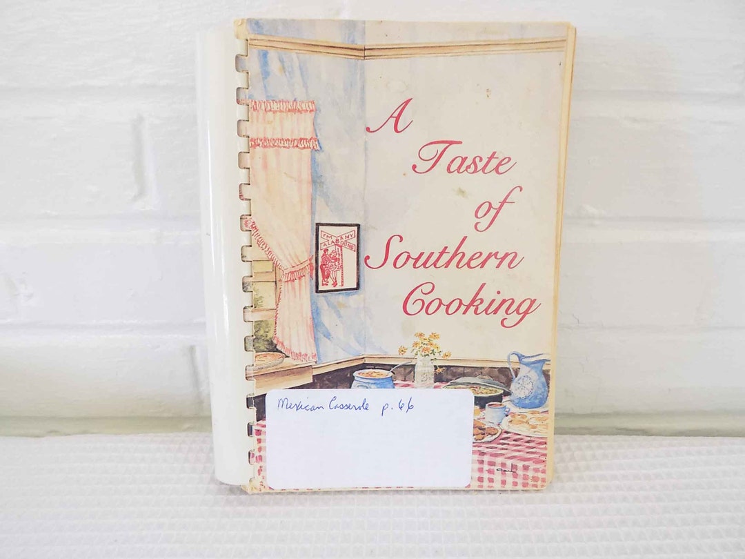 A Taste of Southern Cooking Cookbook Vintage Recipe Book National ...