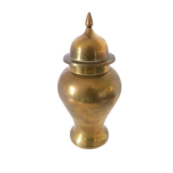 Brass Jar - Etsy