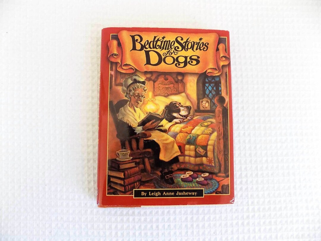 Bedtime Stories for Dogs Book Vintage, 1990s Dog Lovers Children's Book ...