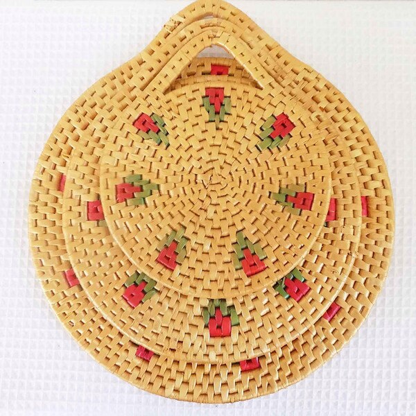 Straw Trivets - Etsy