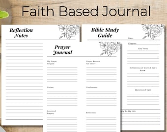 Prayer Journal Printable | Etsy