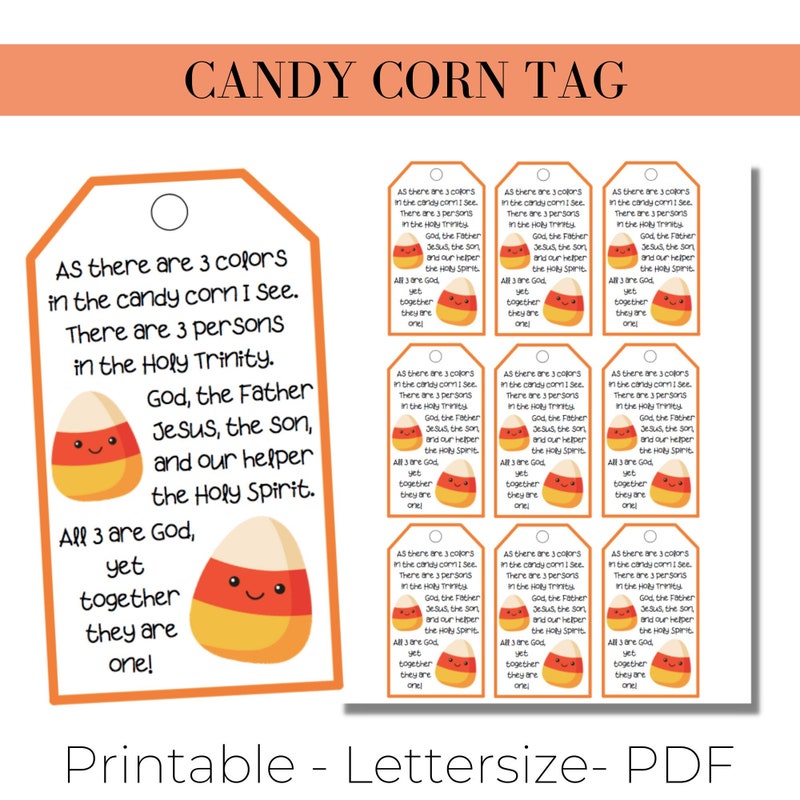 Candy Tags - Etsy