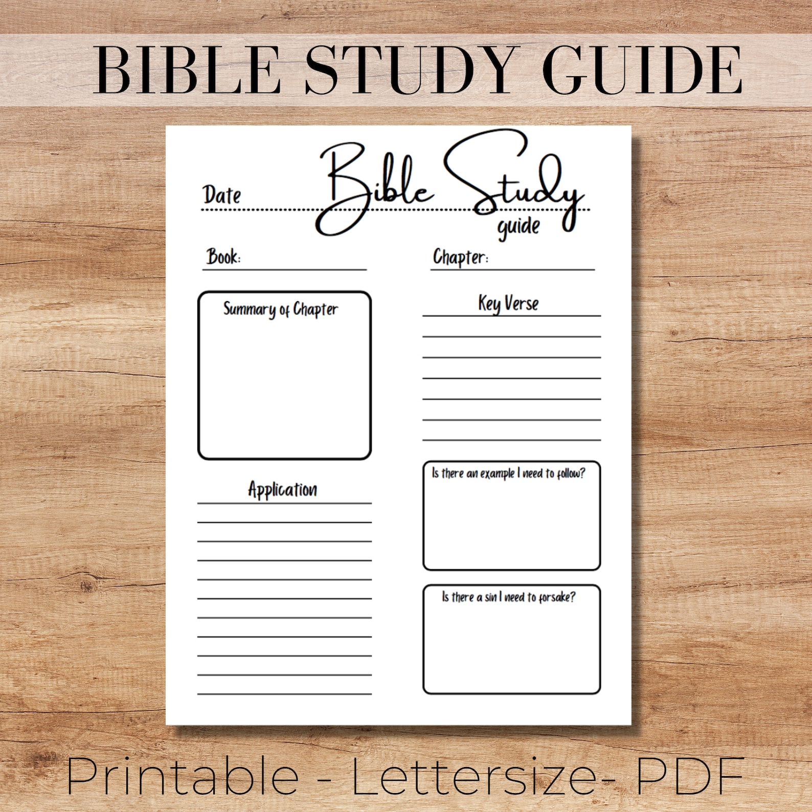 Prayer Journal Bible Study Printable Faith Based Journaling - Etsy
