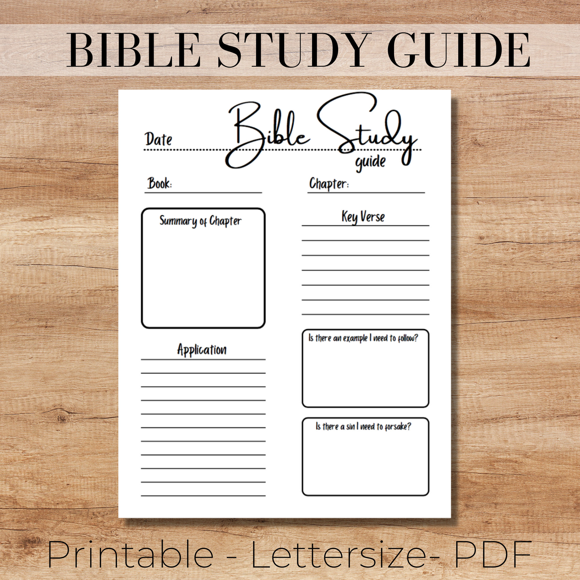 Prayer Journal Bible Study Printable Faith Based Journaling - Etsy