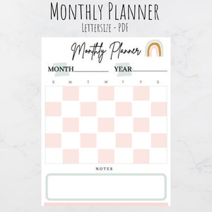 Daily Planner. Weekly Planner. Monthly Planner. Printable Planner ...