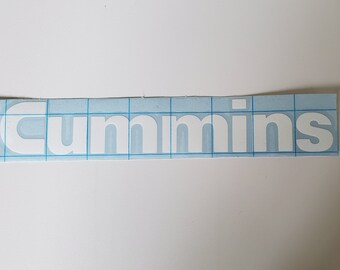 Cummins Decal - Etsy