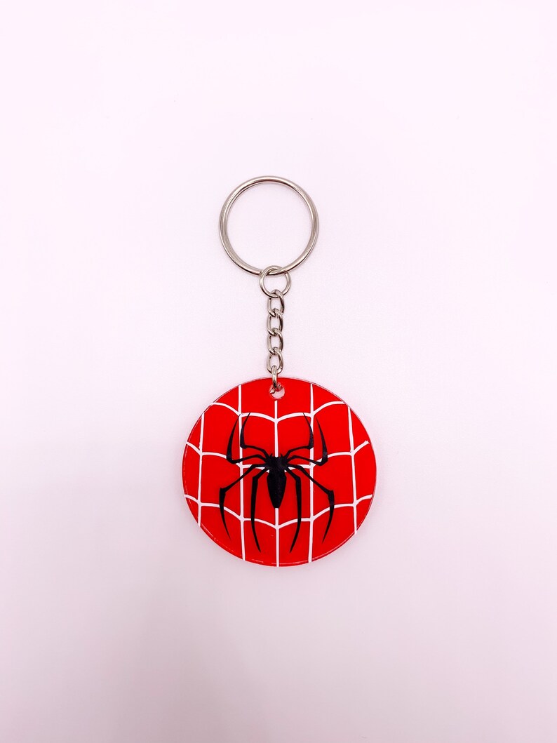 Marvel Acrylic Keychains Avengers Keychain superhero - Etsy