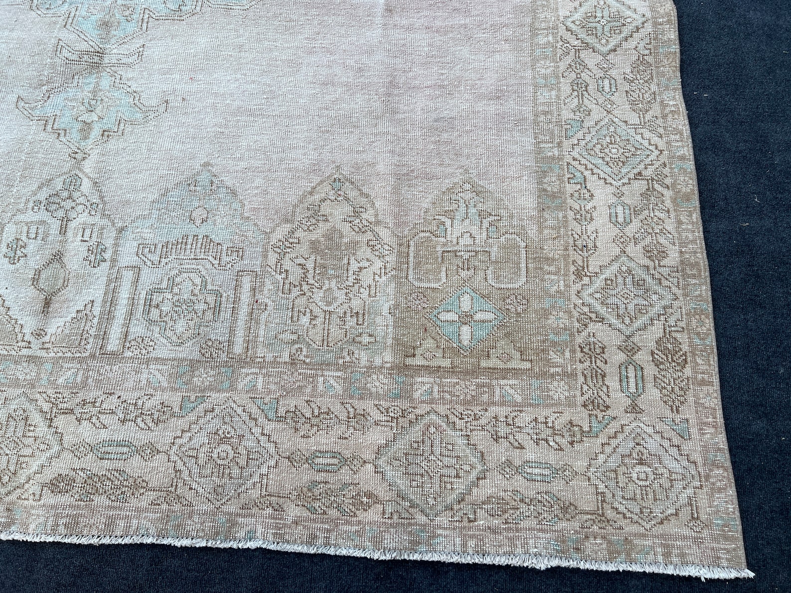 9x12 Neutral Traditional Rug 9x12 Vintage Turkish Rug - Etsy