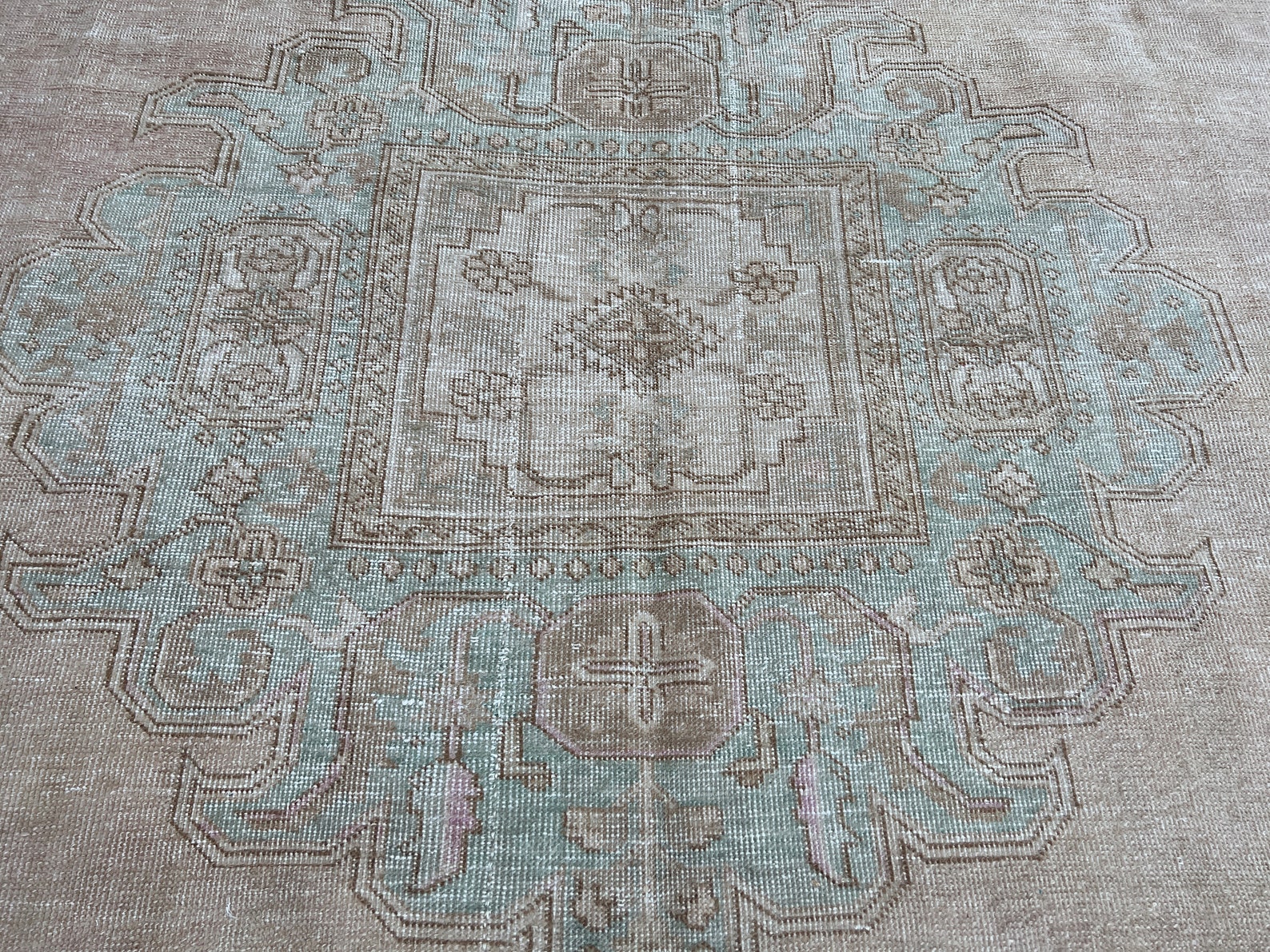 9x12 Neutral Traditional Rug 9x12 Vintage Turkish Rug - Etsy