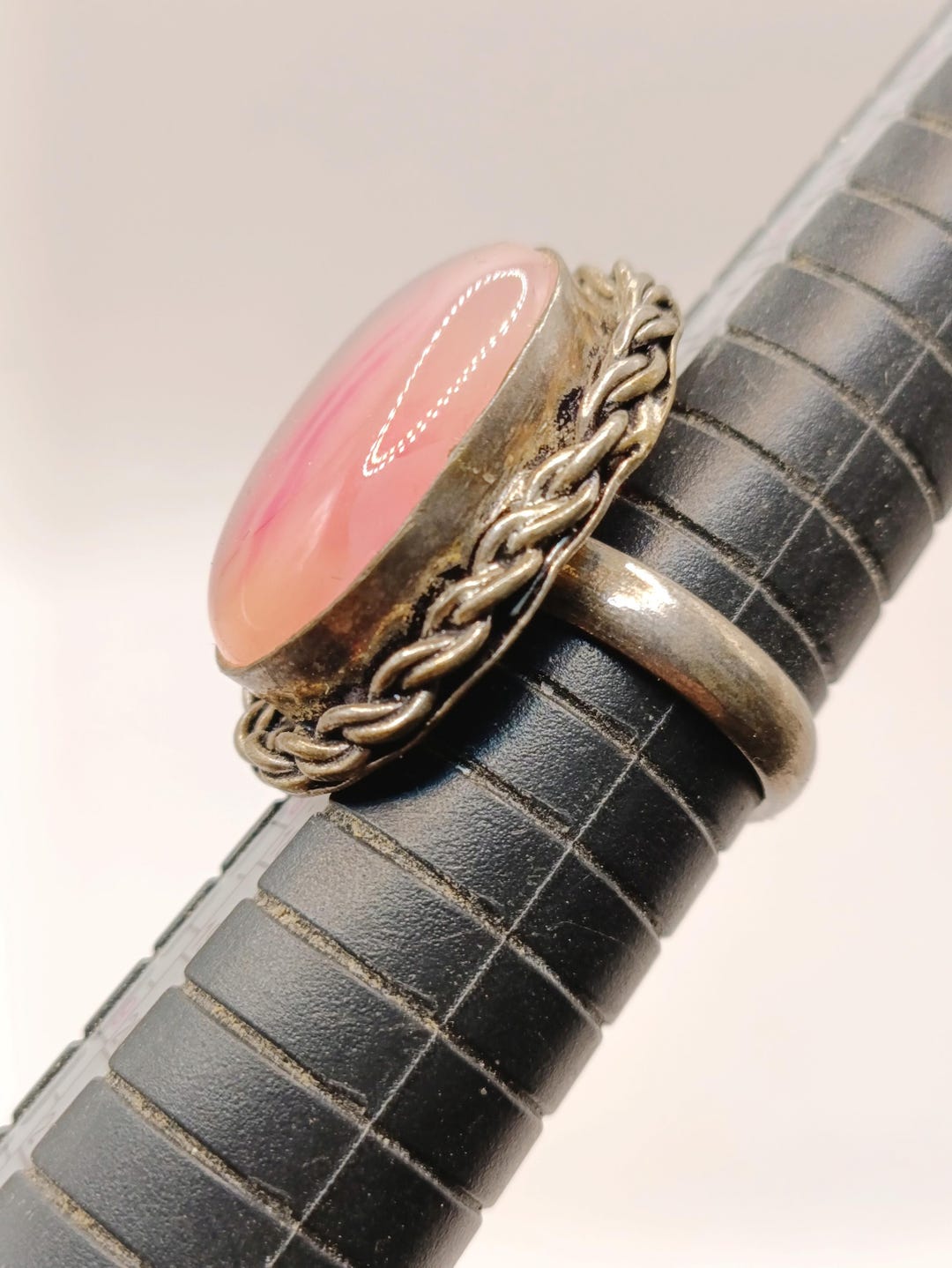 Vintage Sterling Silver 925 Stone Jewelry Gift Ring Christmas Size 7 Us ...