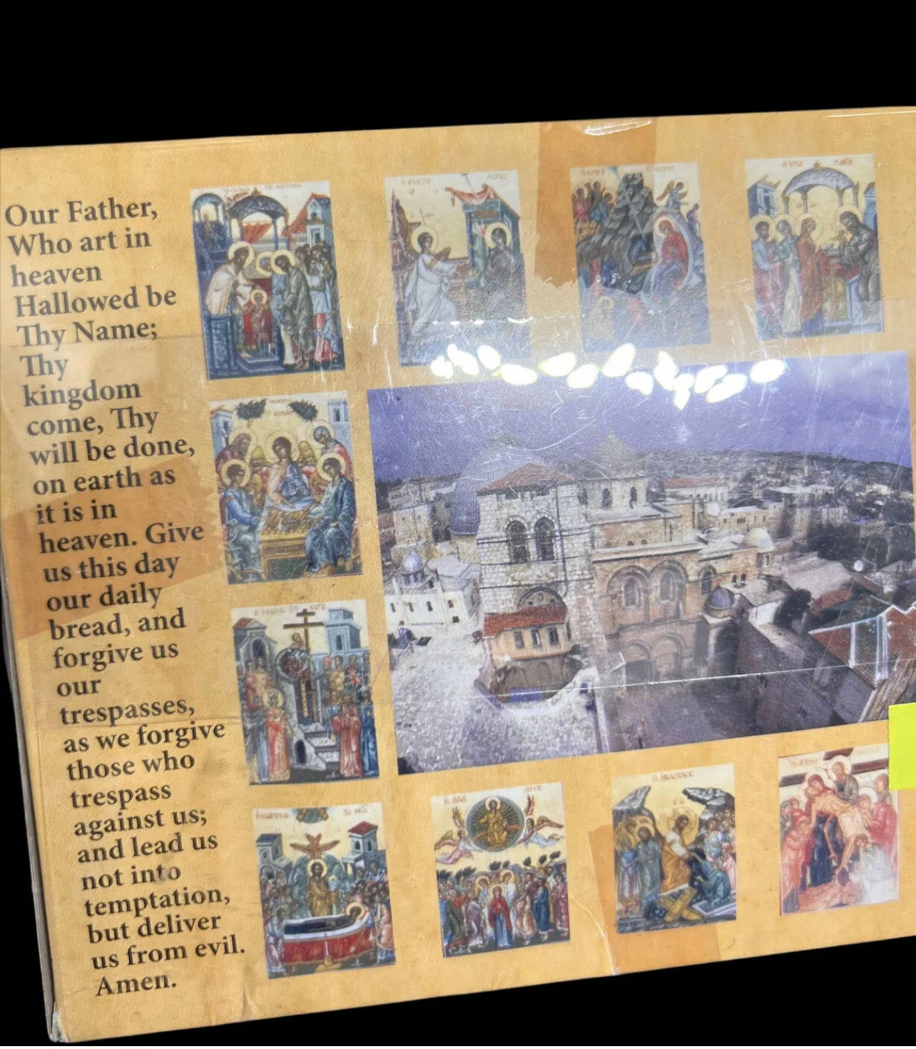 Christ Box Holy Water River Set Jerusalem Oil Olive Soil Kurdish Israel ...