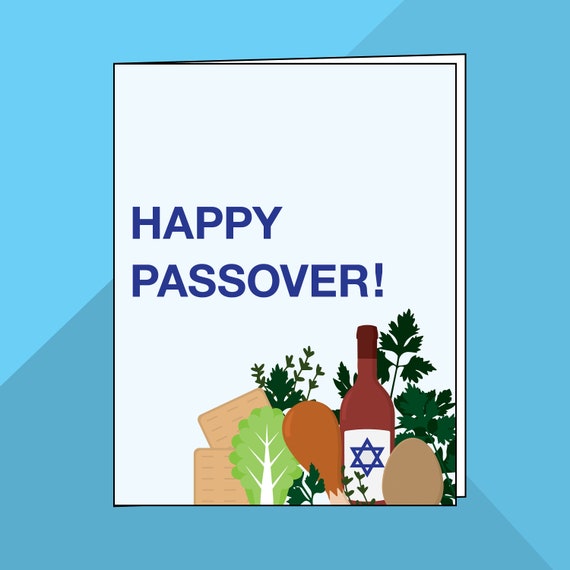 Happy Passover Passover Card - Etsy