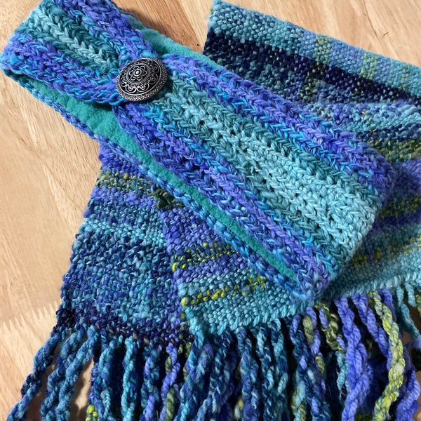 Hand Woven Scarf - Etsy