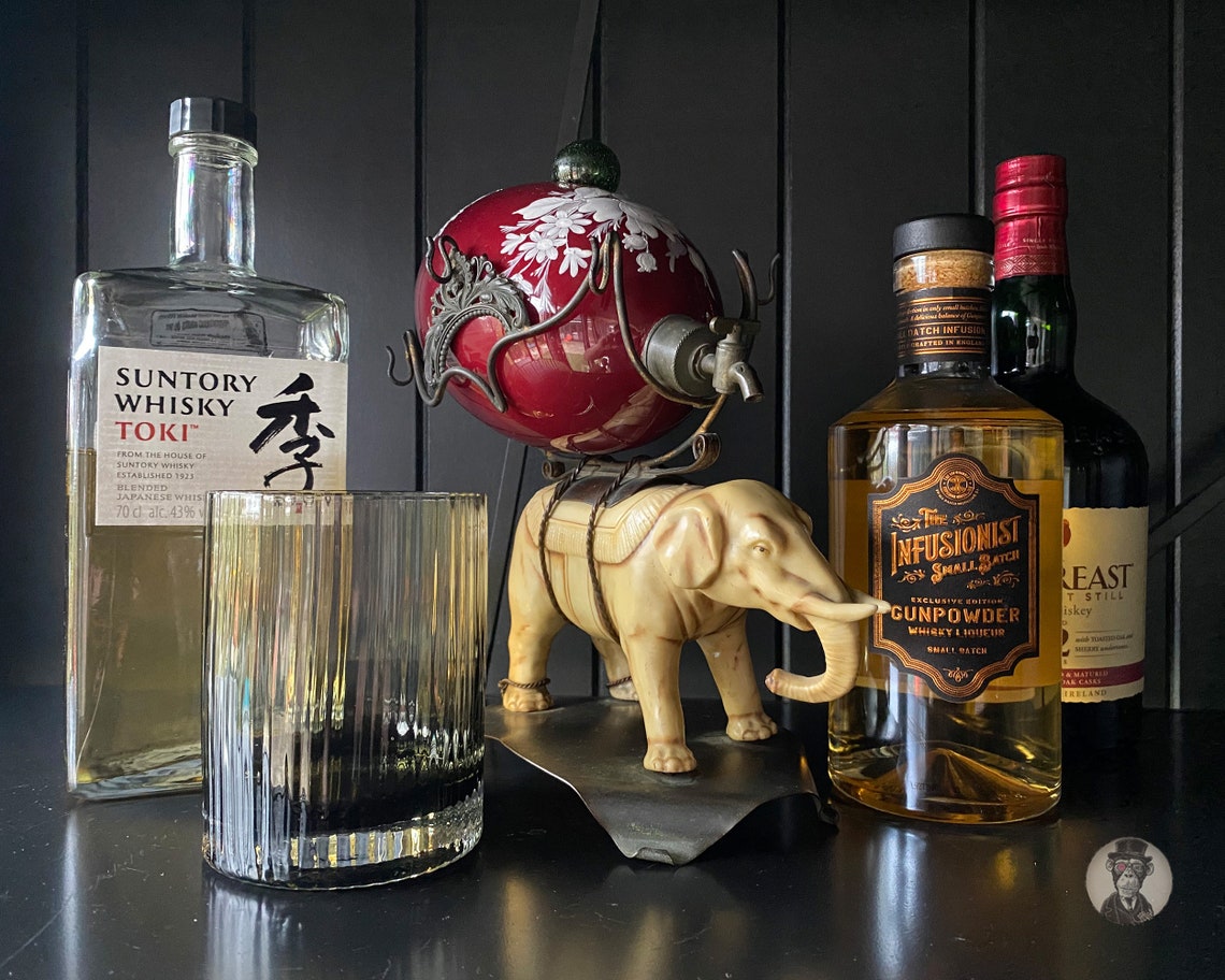 Elephant Decanter - Etsy UK