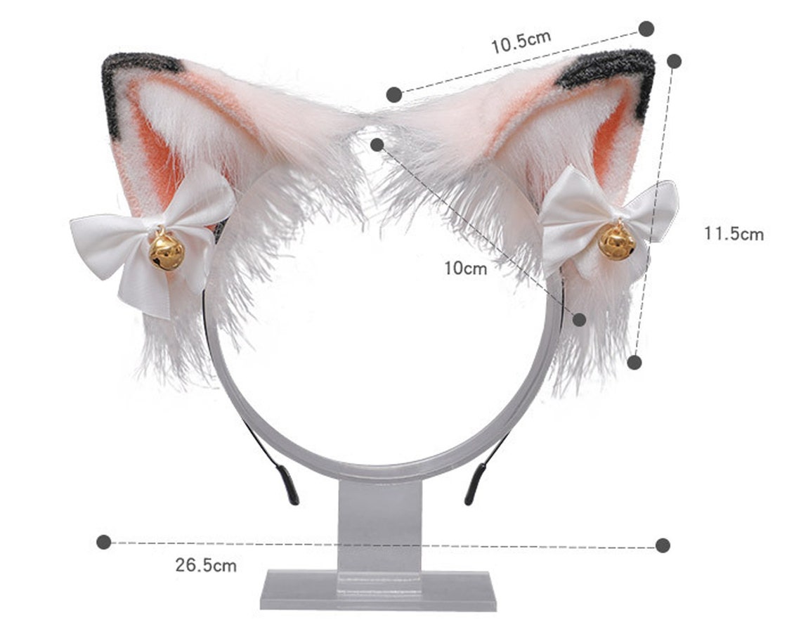 Pink Cat Ear Cosplay Anime Headwearcat Ear Headbandkitten - Etsy