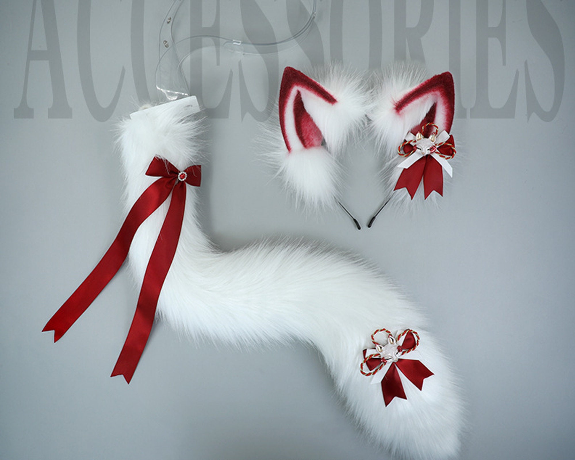 Red Fox Ears Cosplay Anime Headwearcat Ear Headbandkitten | Etsy