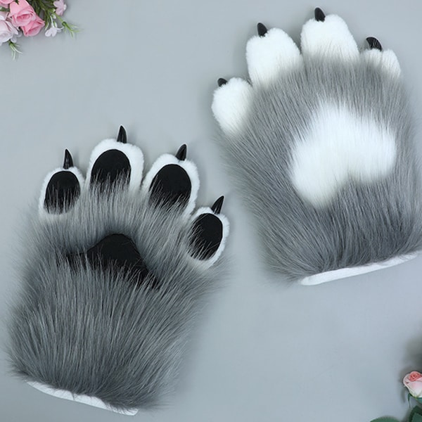 Fluffy Paws White - Etsy