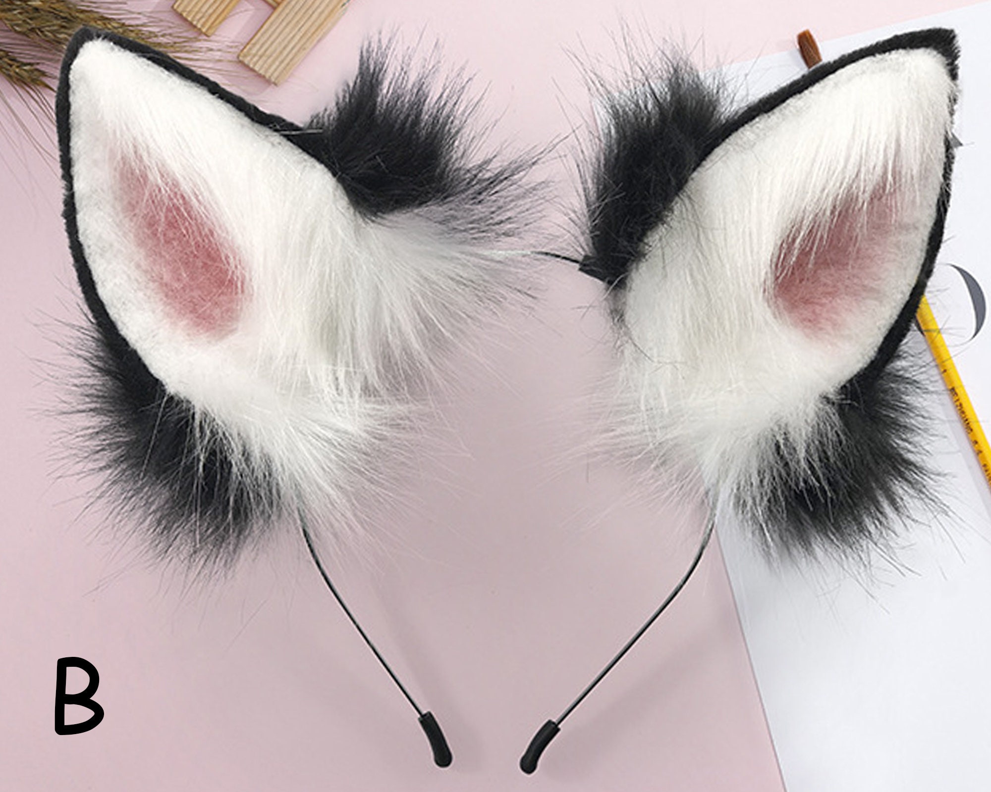 Realistic Animal earsLuxury furry earsFox earWolf earBunny | Etsy