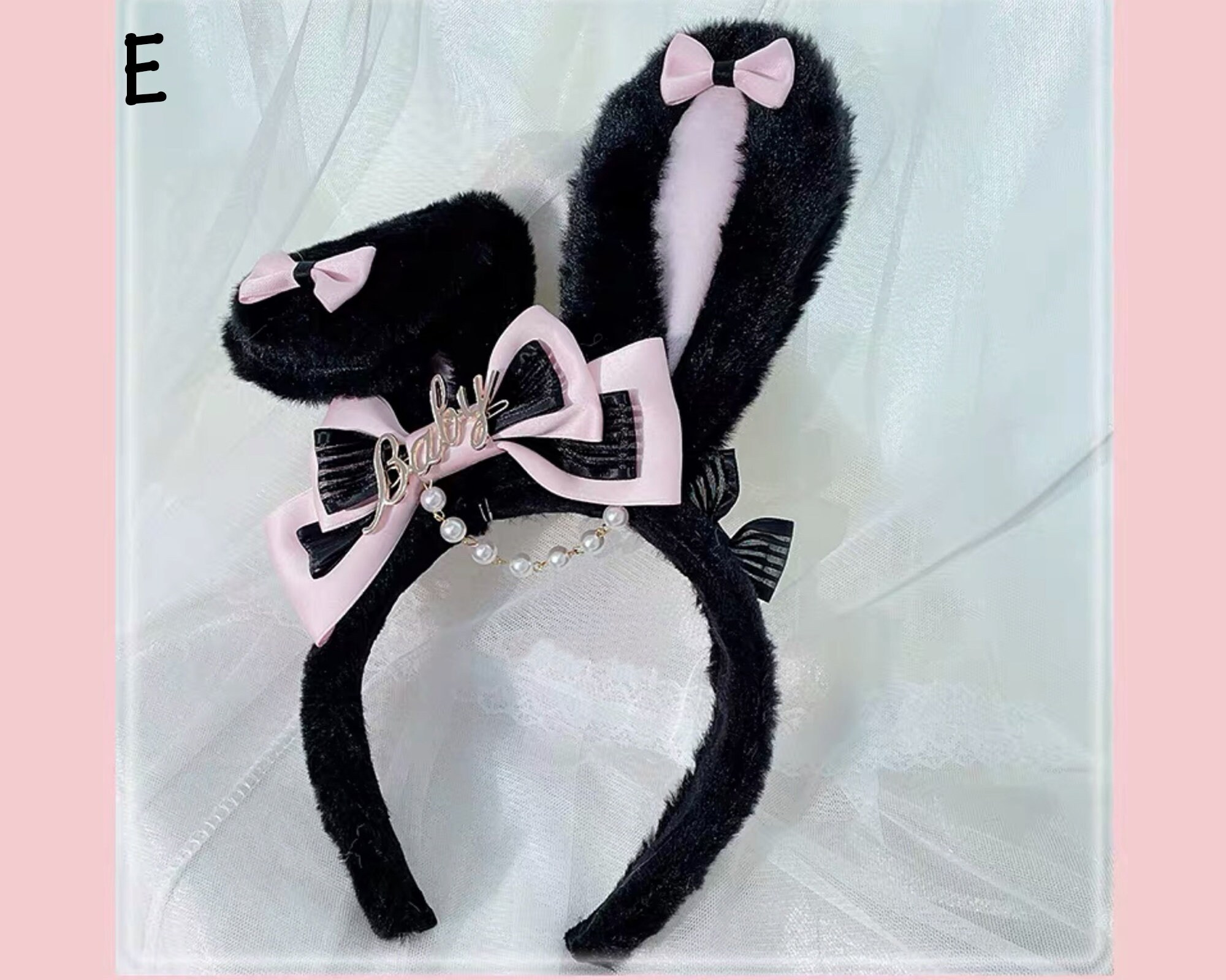 Rabbit Ears Headbandsheep Ear Headbandelf - Etsy