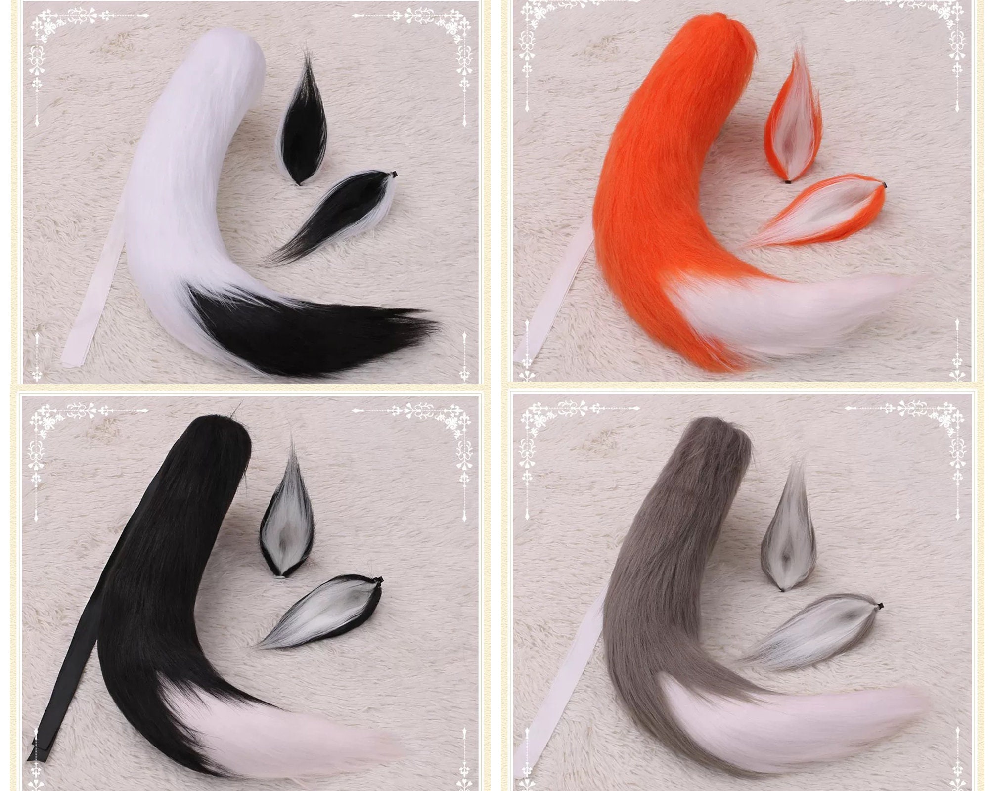 Fox Ears Cosplay Anime Headwearcat Ear Headbandkitten - Etsy