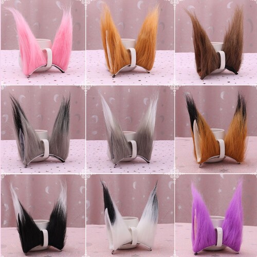 Fox Ears Cosplay Anime Headwearcat Ear Headbandkitten - Etsy