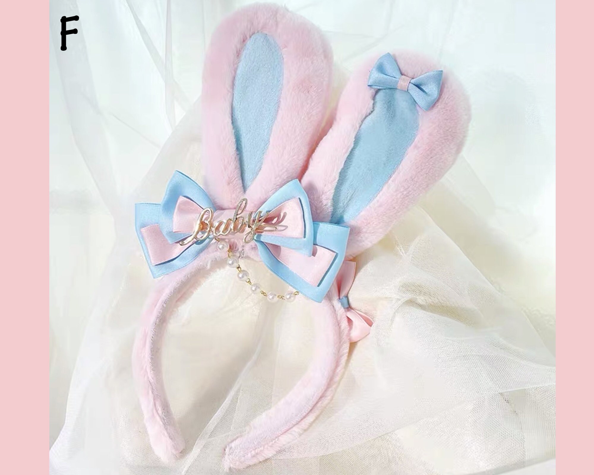 Rabbit Ears Headbandsheep Ear Headbandelf - Etsy