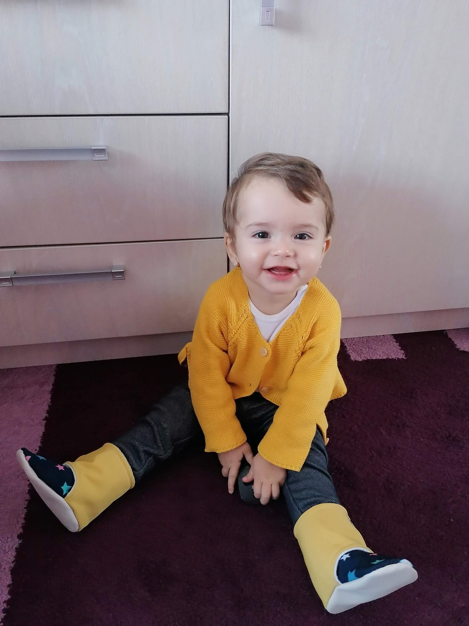 LITTLE BABY 0-2Y Booties Sewing Pattern & Tutorial, Projector File ...