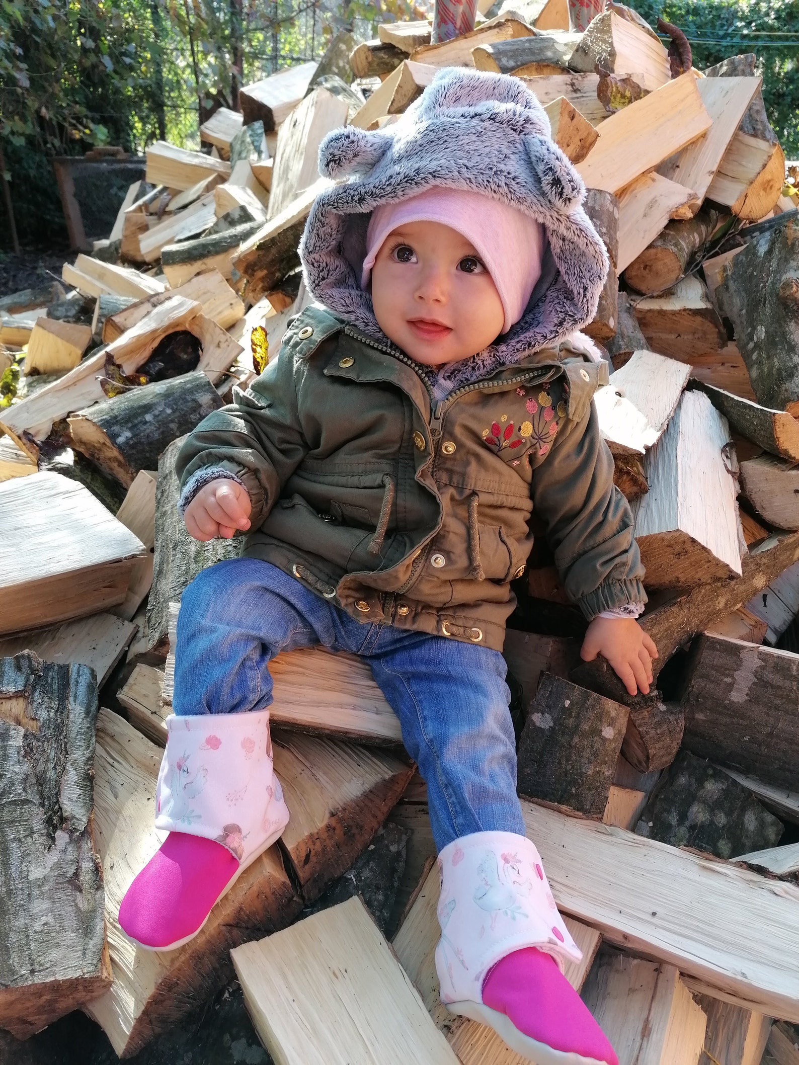 LITTLE BABY 0-2Y Booties Sewing Pattern & Tutorial, Projector File ...