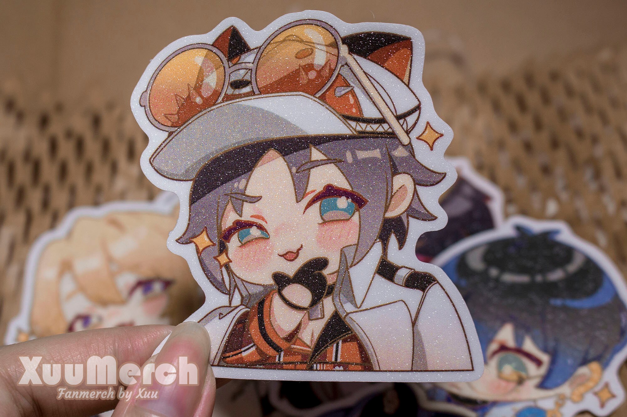 Luxiem Sticker Sets All Five Members Nijisanjien Art by - Etsy